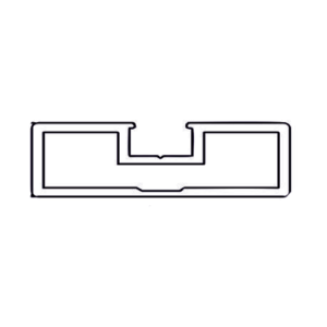 Slim frame profiles – Onyx